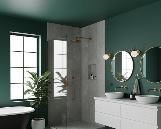 Peinture murs vert émeraude – Peinture Algo