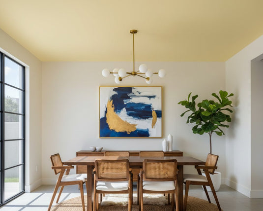 Peinture plafond jaune pâle – Peinture Algo