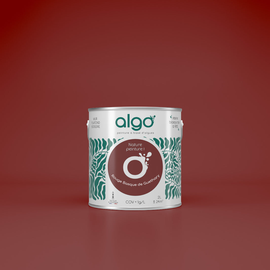 peinture rouge microporeuse – Peinture Algo